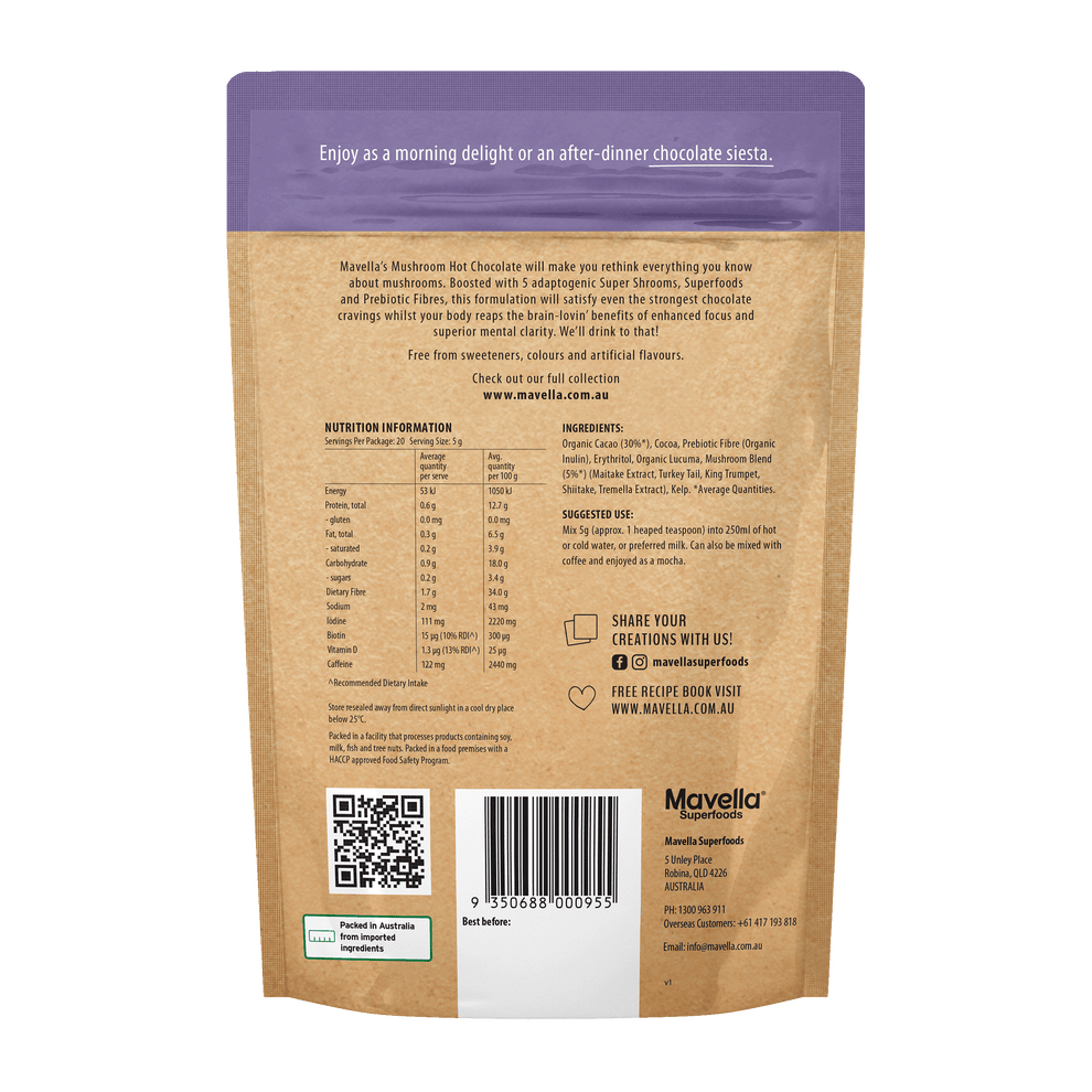 Mavella Mushroom Wellness Drinks Pack – Mavella Superfoods